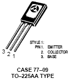 2N4921: Medium Power NPN Bipolar Power Transistor
