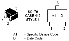 BAW56W: 200 mA, 70 V Common Anode Switching Diode
