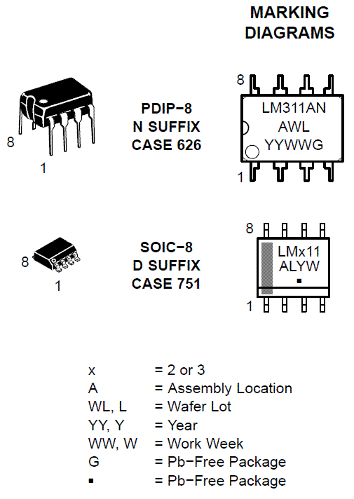 LM311: Comparator, Single
