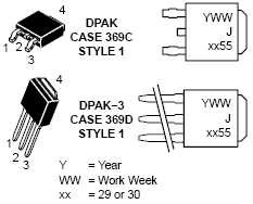 MJD3055: 10 A, 60 V NPN Bipolar Power Transistor