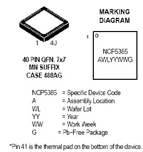 NCP5385: 2/3/4-Phase Buck Controller for VR10 and VR11 Processor ...