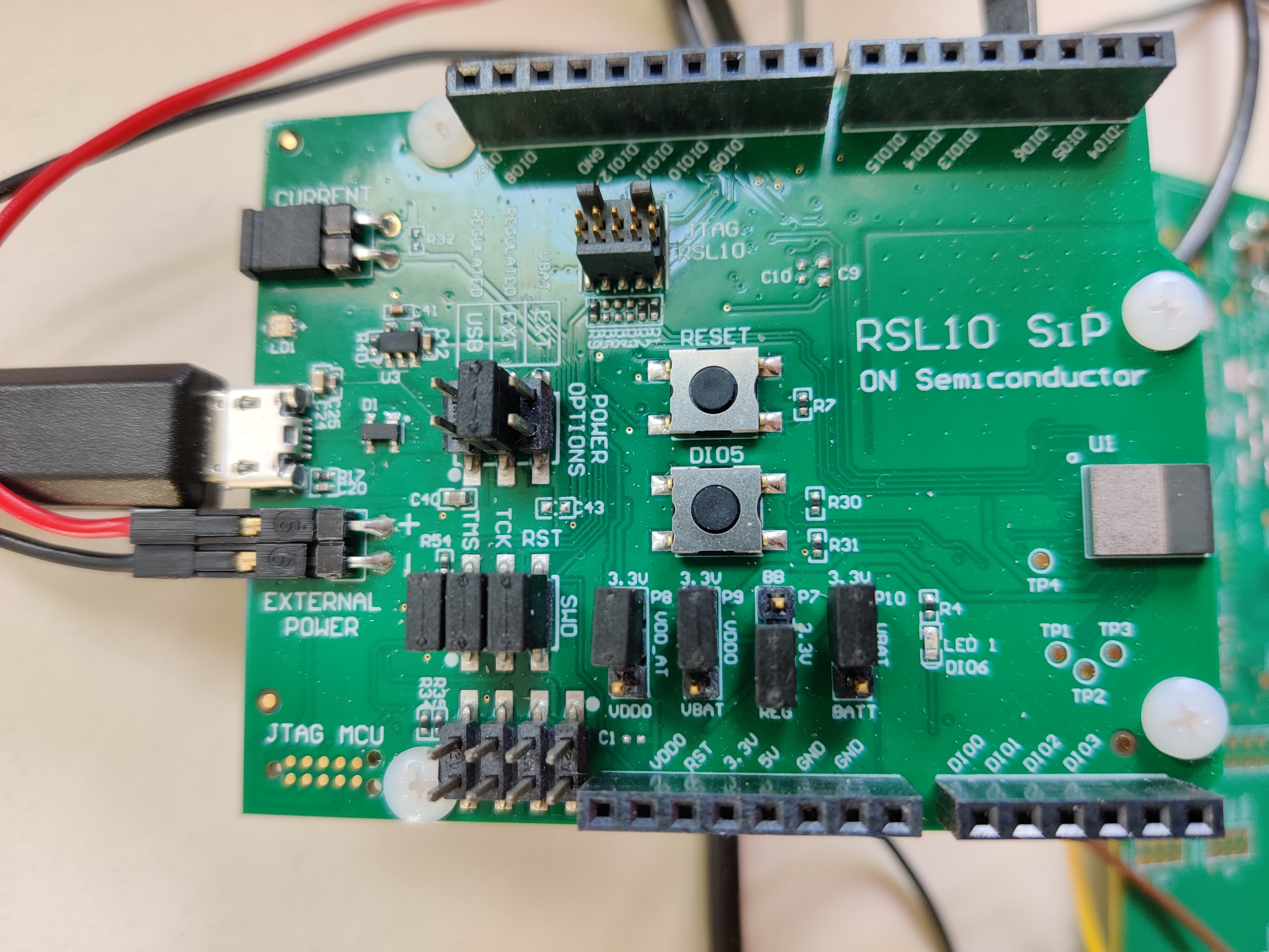 Putting RSL10 into standby mode results in reset