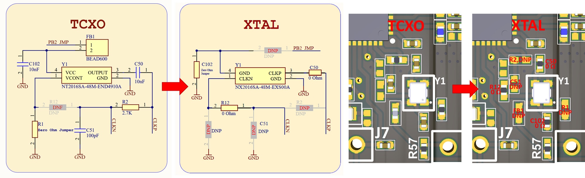FAQ: Use different TCXO or XTAL with AXM0F343