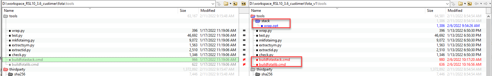 Error building custom FOTA firmware stack